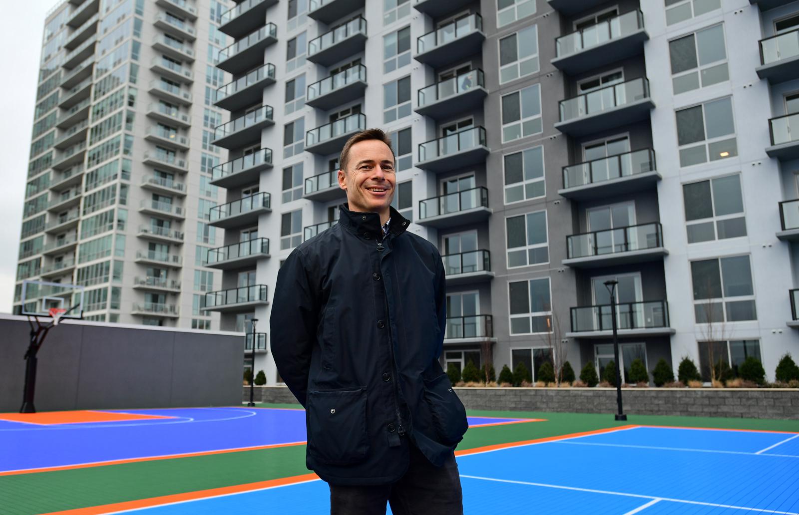 Stamford developer Ted Ferrarone is stepping down as BLT co-president