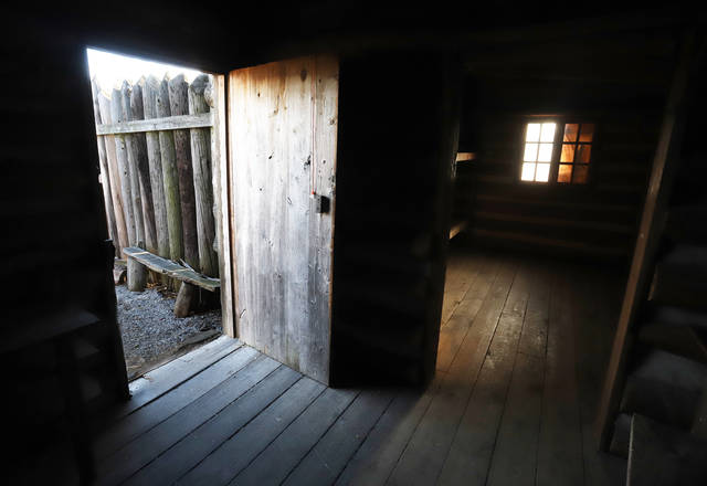 Winter silence holds memories of Camp DuBois