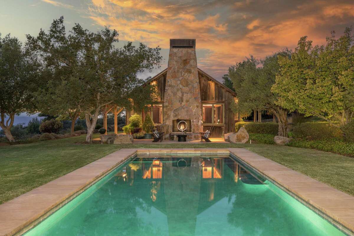 Howard Backen-designed compound on 160 acres in Wine Country