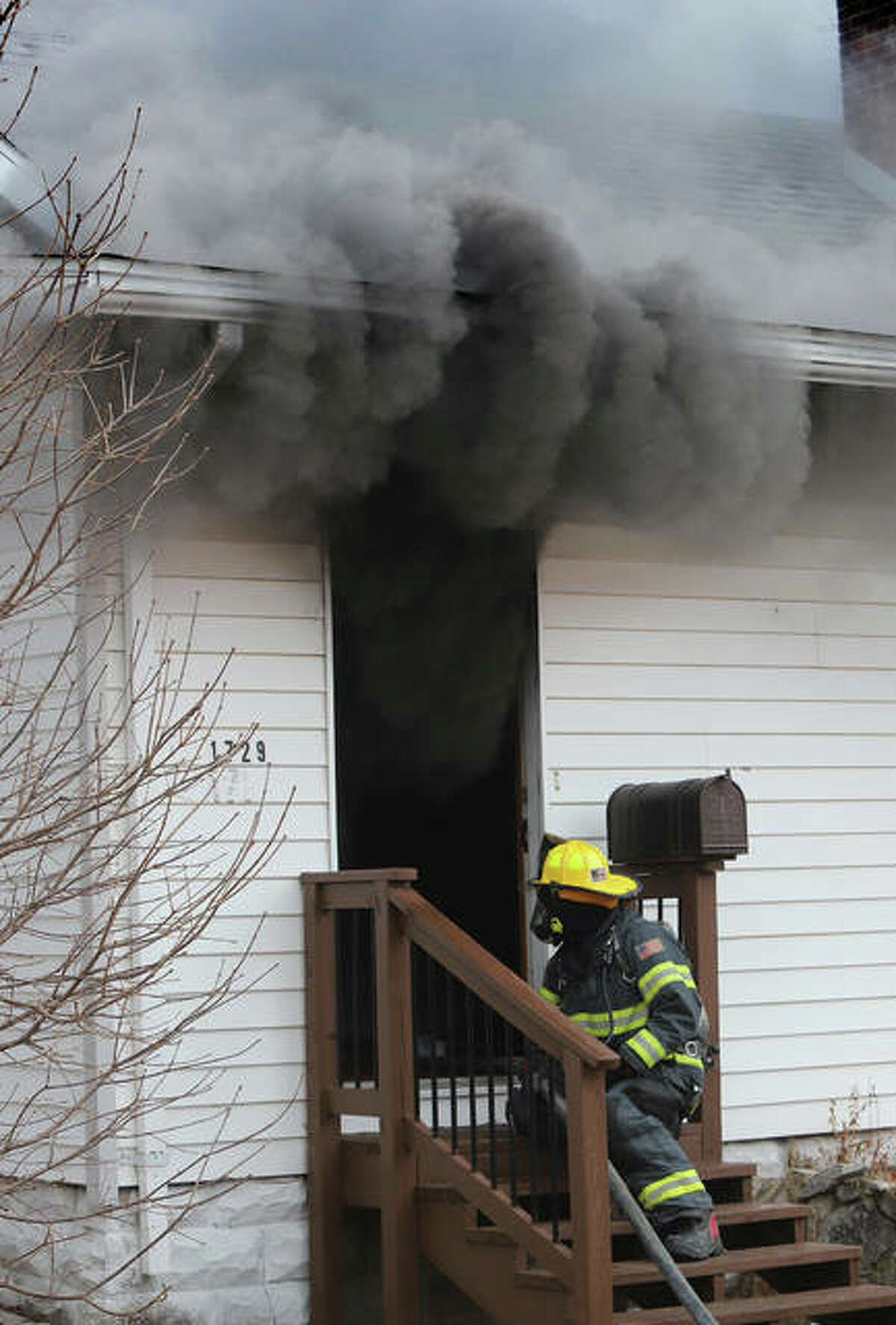 Tuesday fire damages Alton home