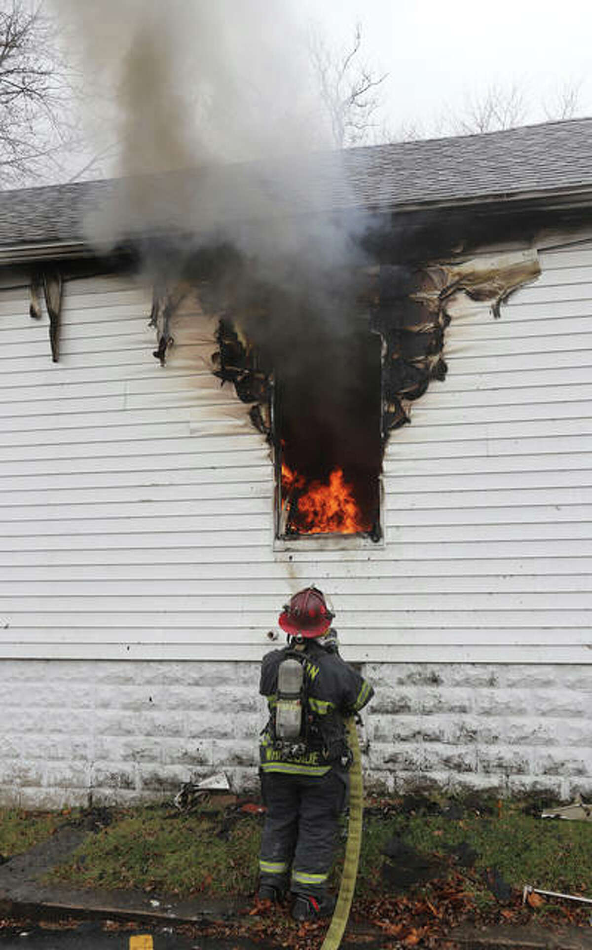 Tuesday fire damages Alton home