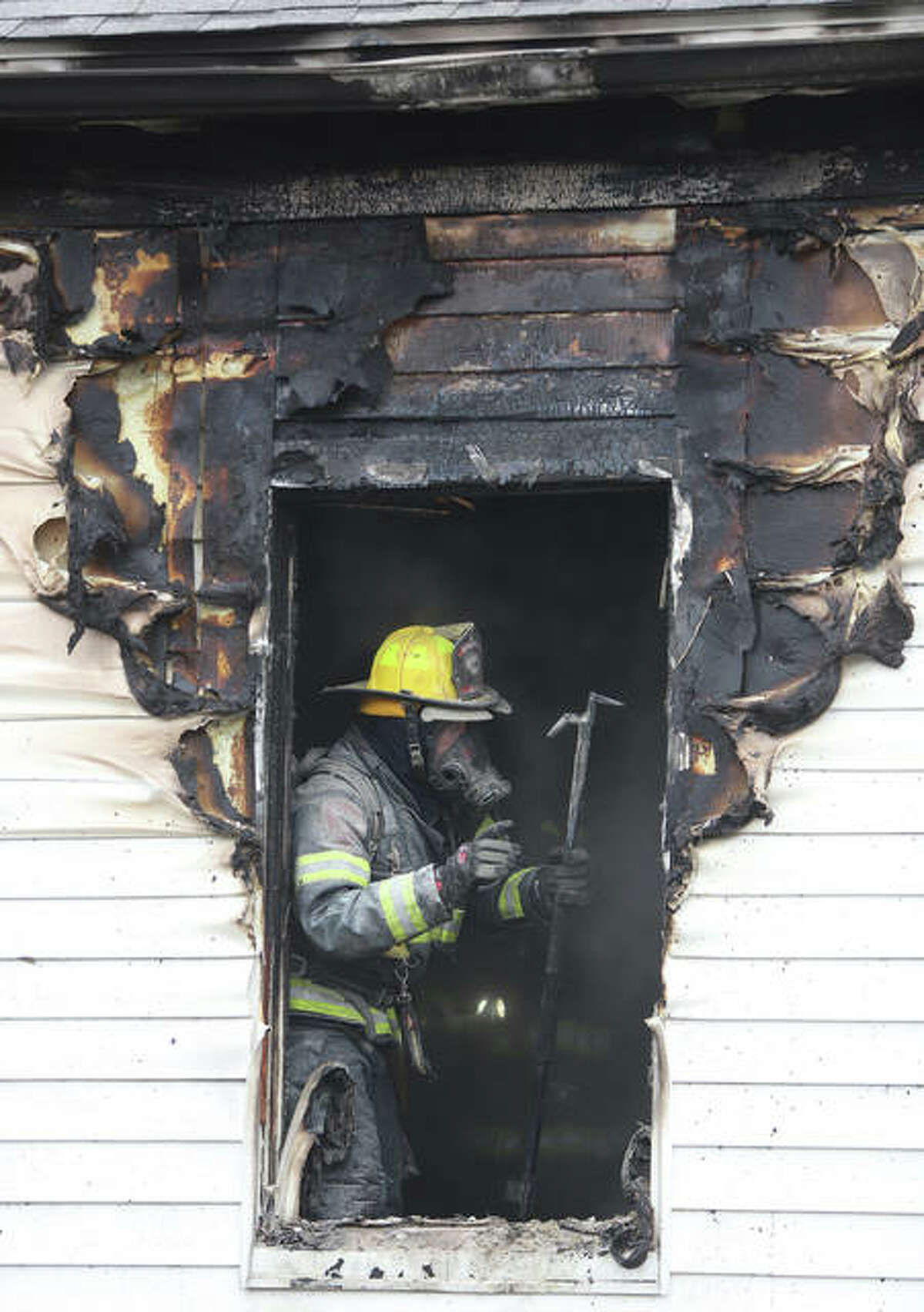 Tuesday fire damages Alton home