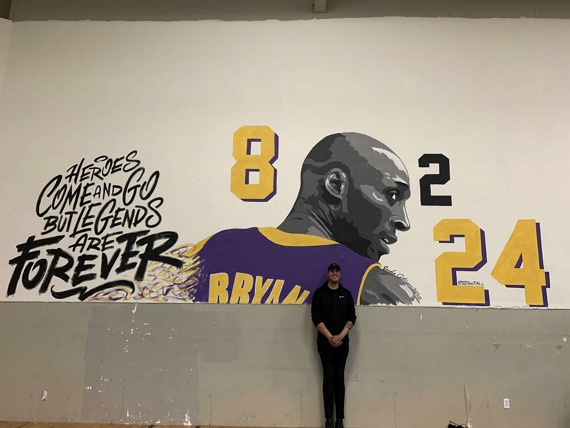 A year after his death, this map tracks Kobe Bryant murals in the Bay ...