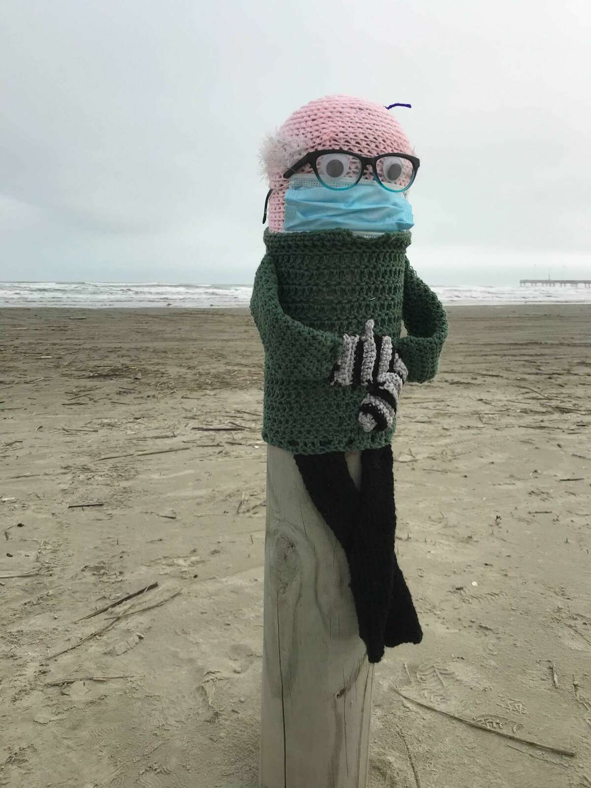 Viral meme of Bernie Sanders has been made into crochet for Port ...