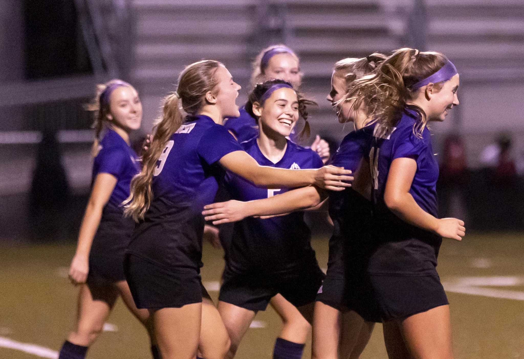 GIRLS SOCCER: Montgomery routs Caney Creek in 20-5A opener