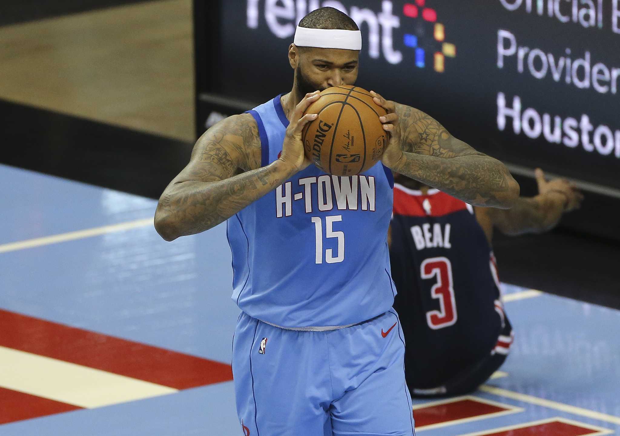 Rockets waive veteran center DeMarcus Cousins