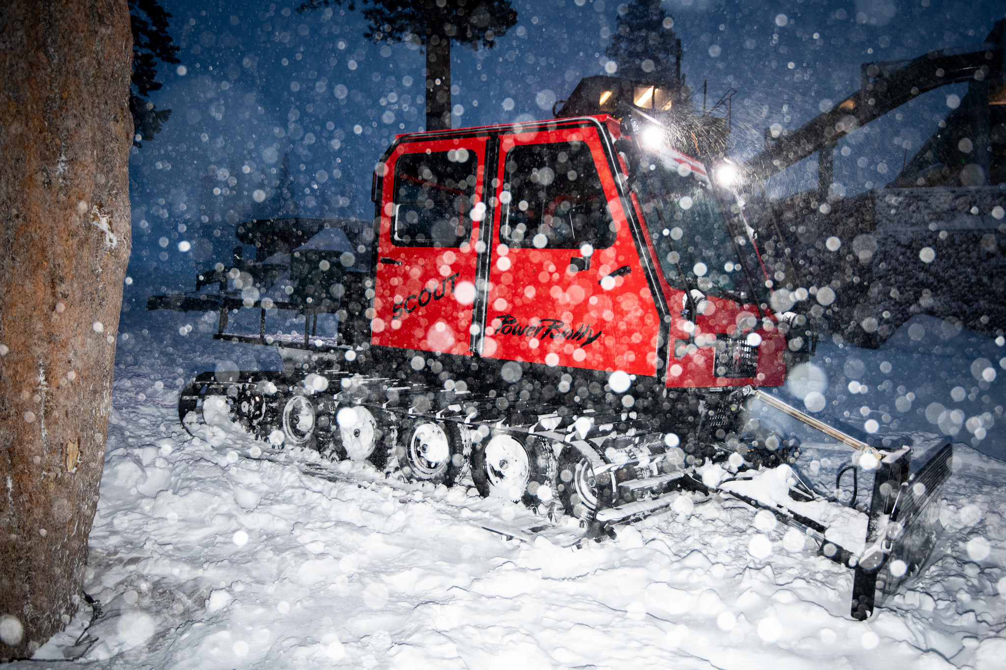 Blizzard delivers up to 14 inches of snow to Tahoe overnight