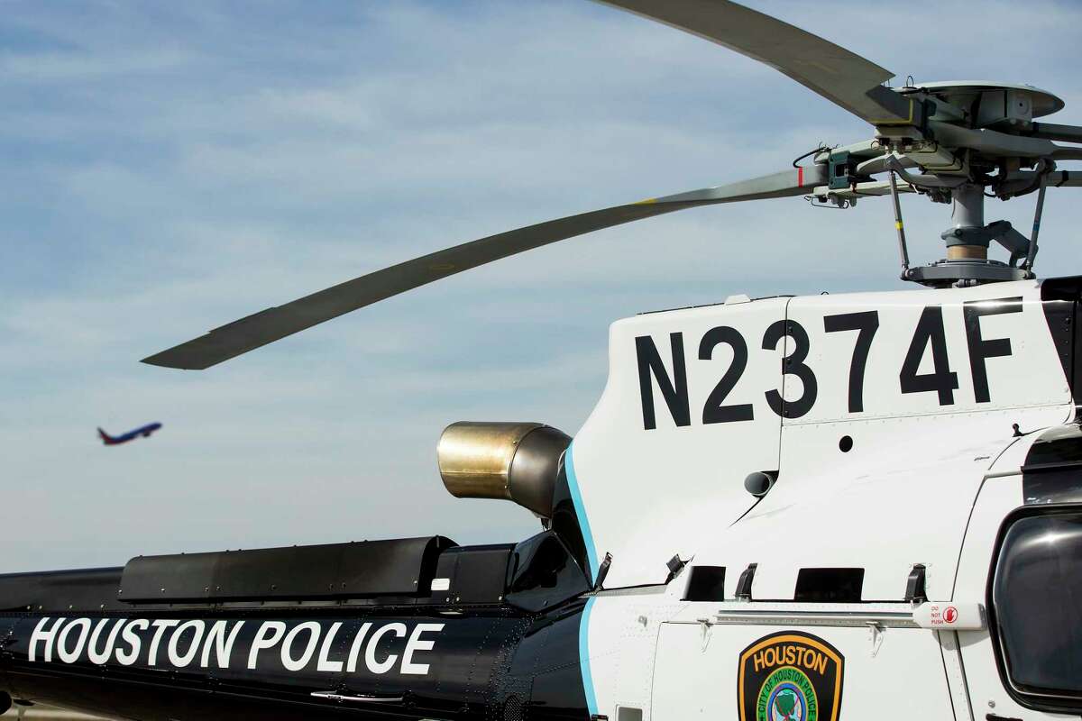Houston police unveil new Airbus helicopter dedicated to fallen officer ...