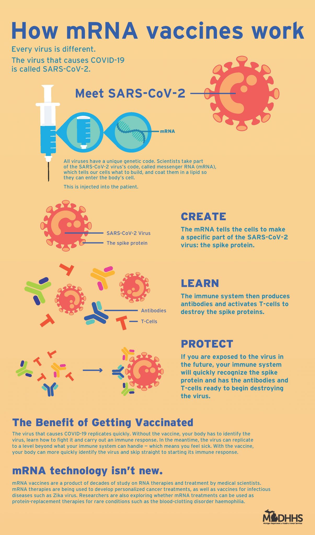 'Vaccinations are like education for our immune systems'