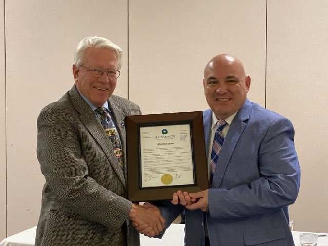 Council officially recognizes retired PD Captain Guerra