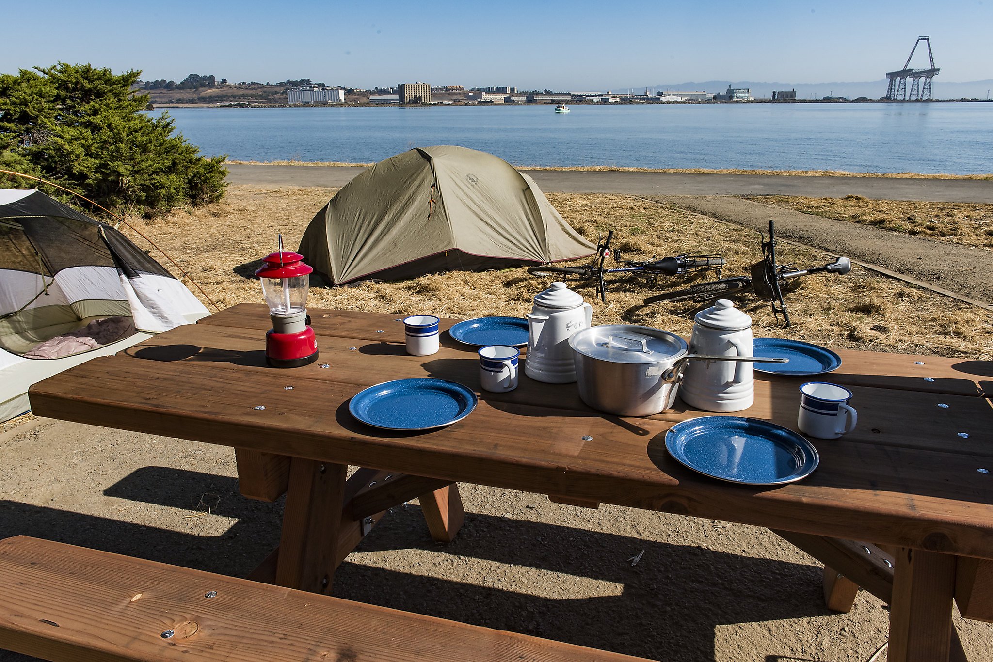 Calif. reopens camping on state-operated lands