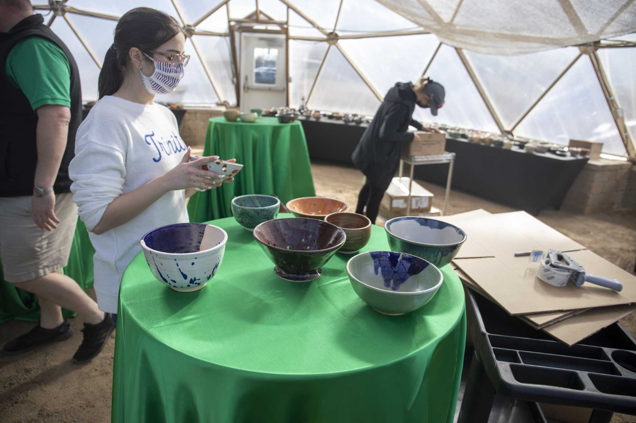Scenes from the West Texas Food Bank’s Empty Bowls