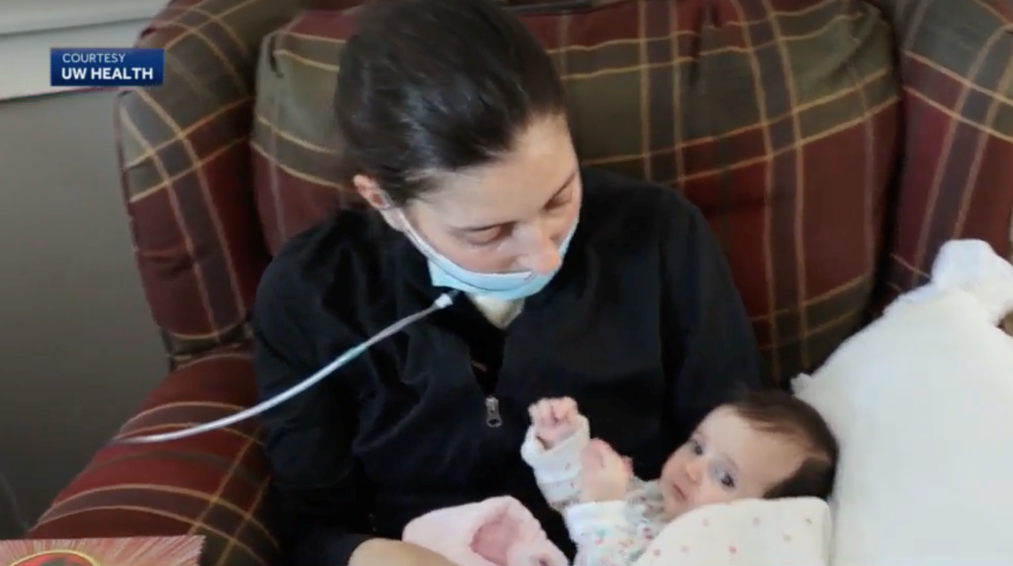 Mom meets baby born while she was in COVID-19-induced coma