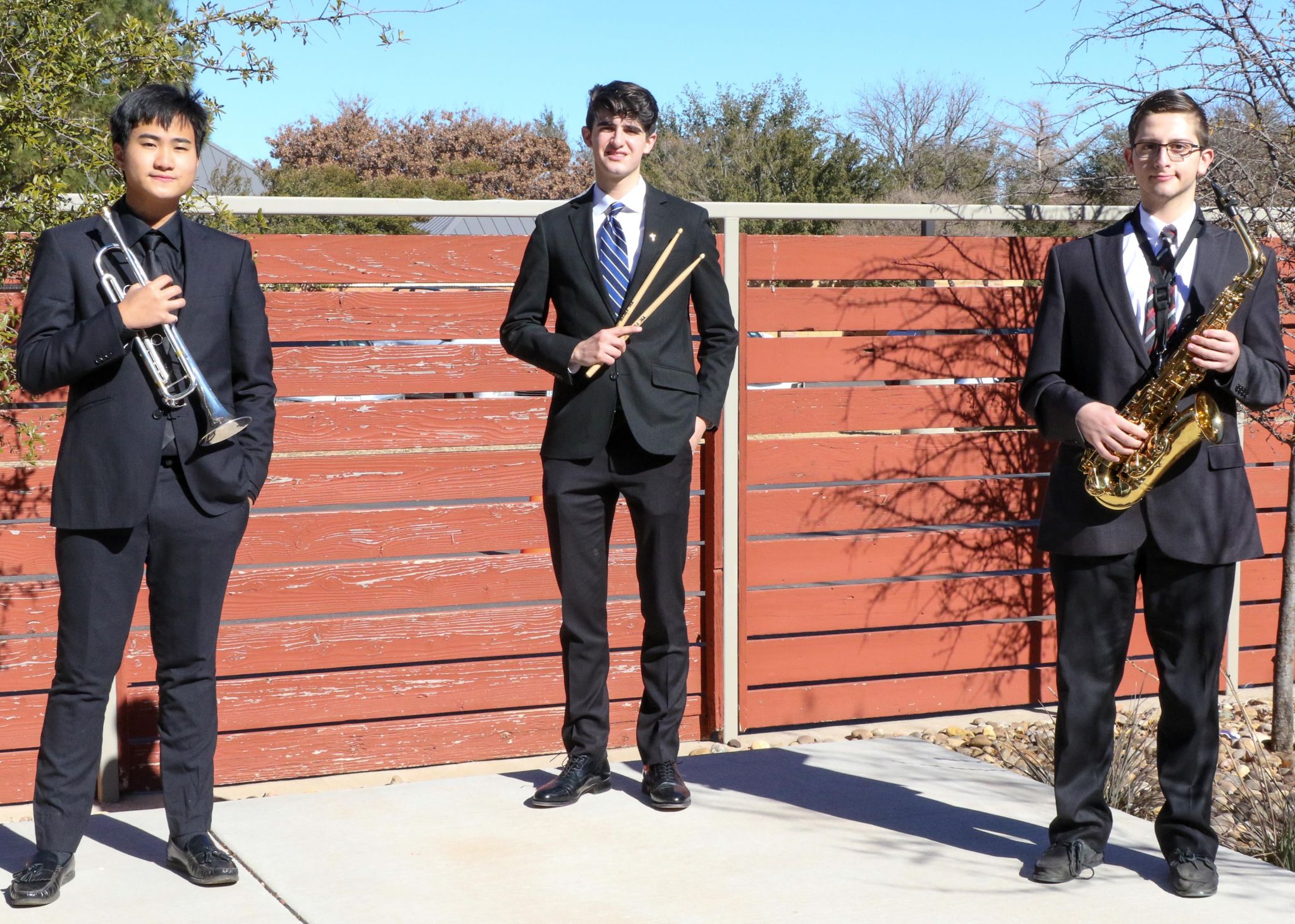 Three Trinity students qualify for all-state band