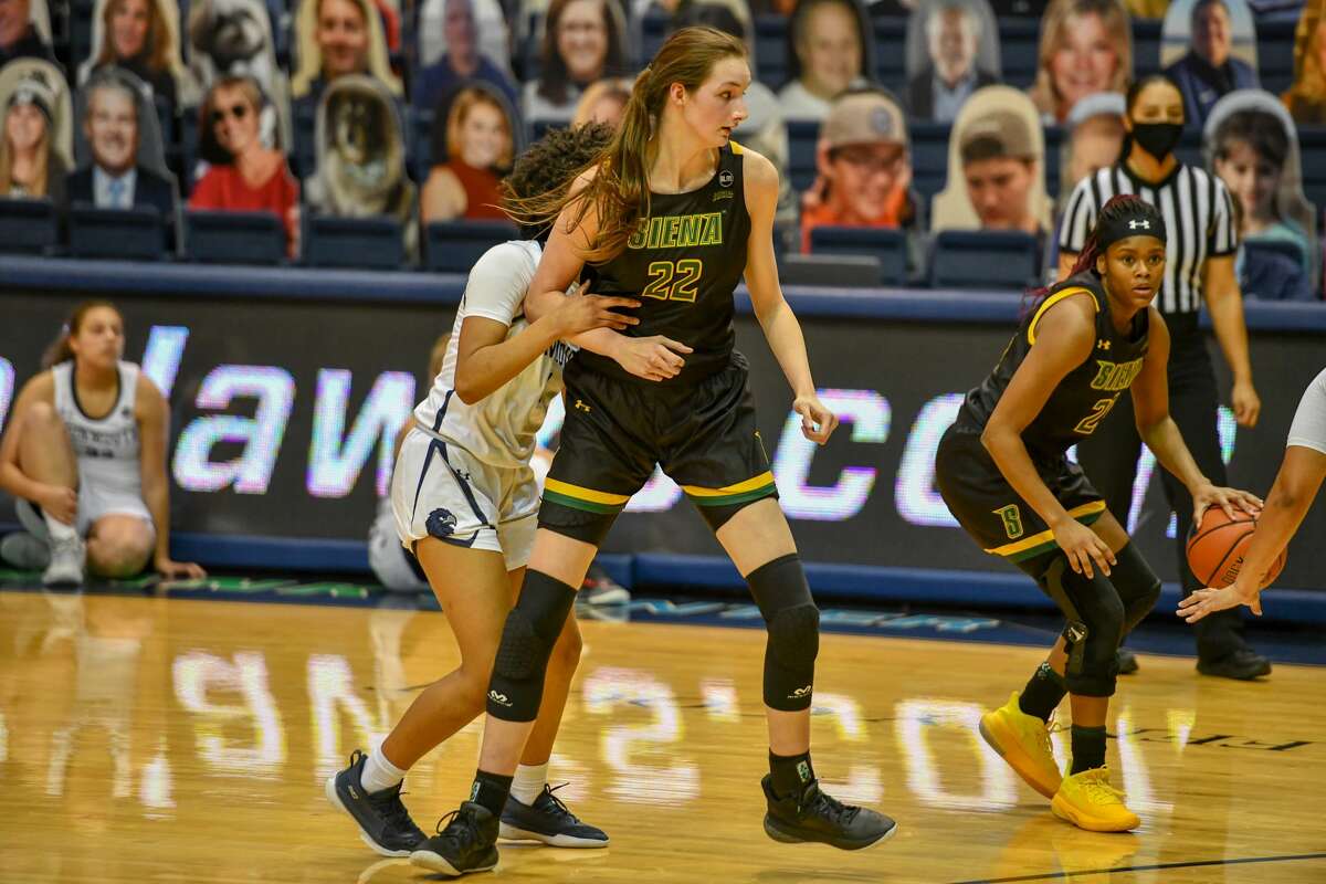 Short-handed Siena women's basketball edged by Monmouth