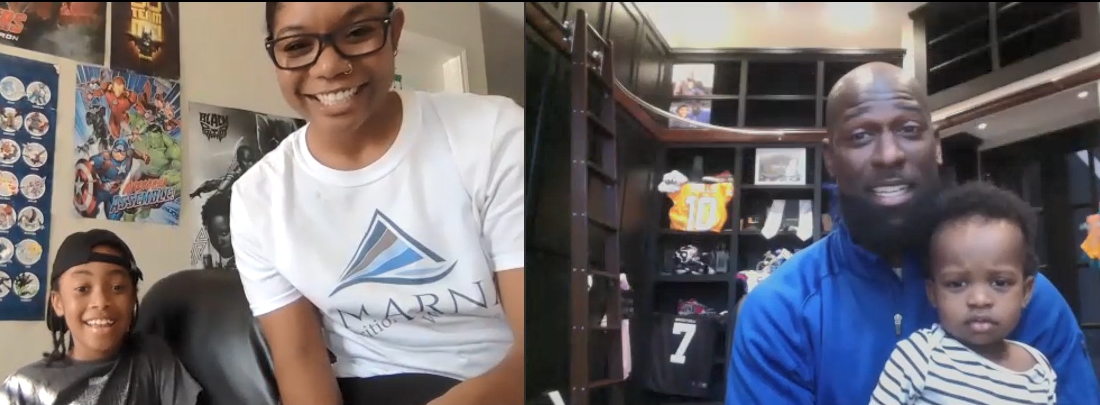 San Antonio's Jaydyn Carr gets financial tips from Texans' Michael Thomas