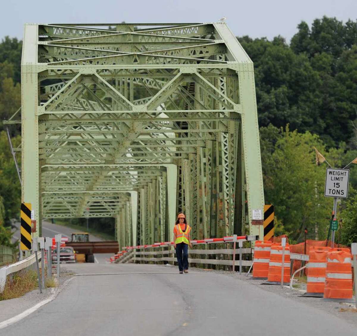 Route 9P bridge coming down