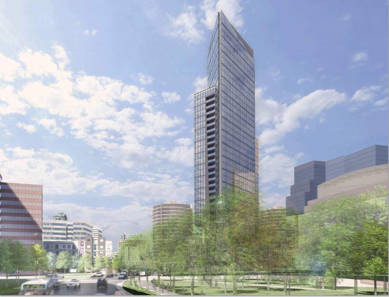 Developers pitch Stamford’s tallest building for UBS site
