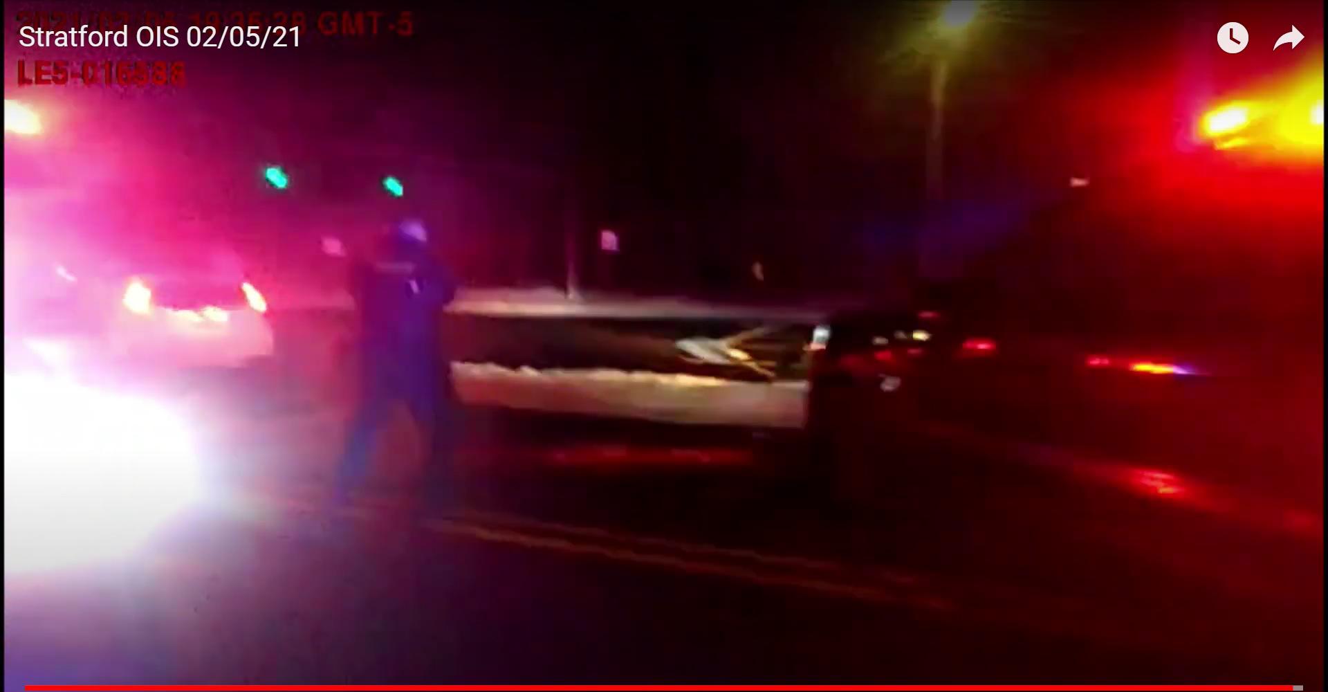 Body cam footage, report released in fatal Stratford police shooting