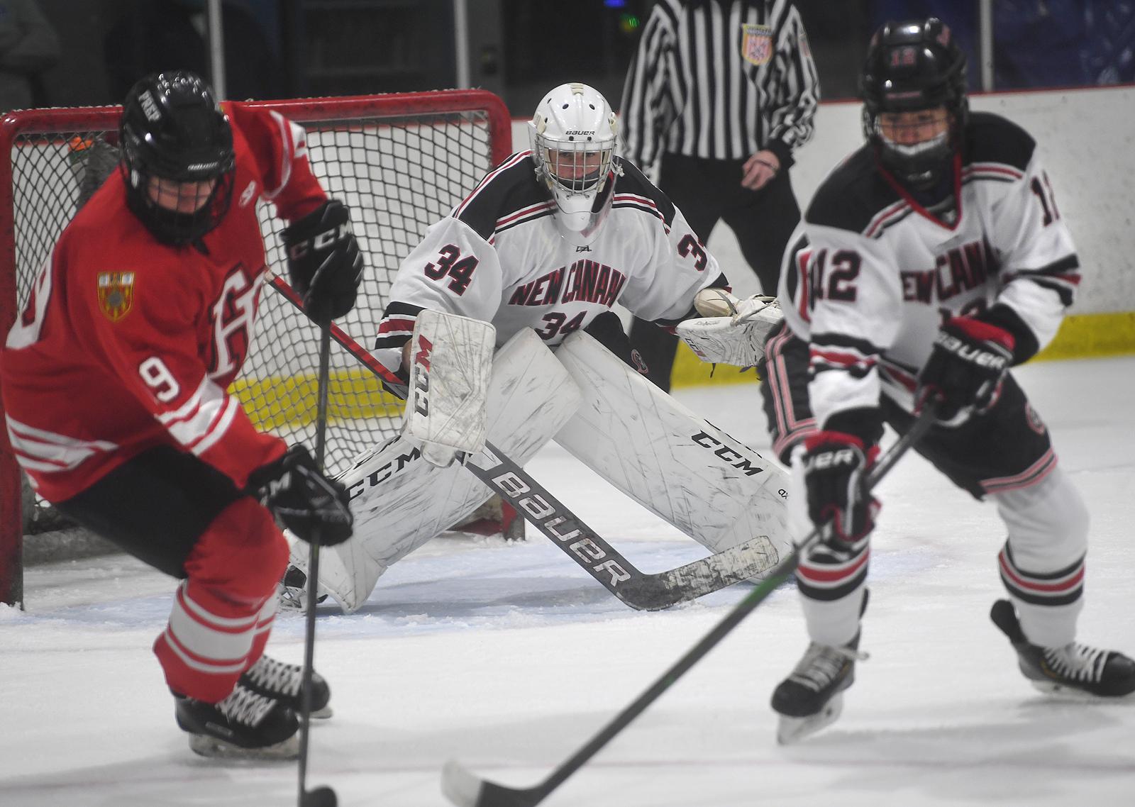 Beau Johnson, No. 4 New Canaan continue to grow a year after eye ...