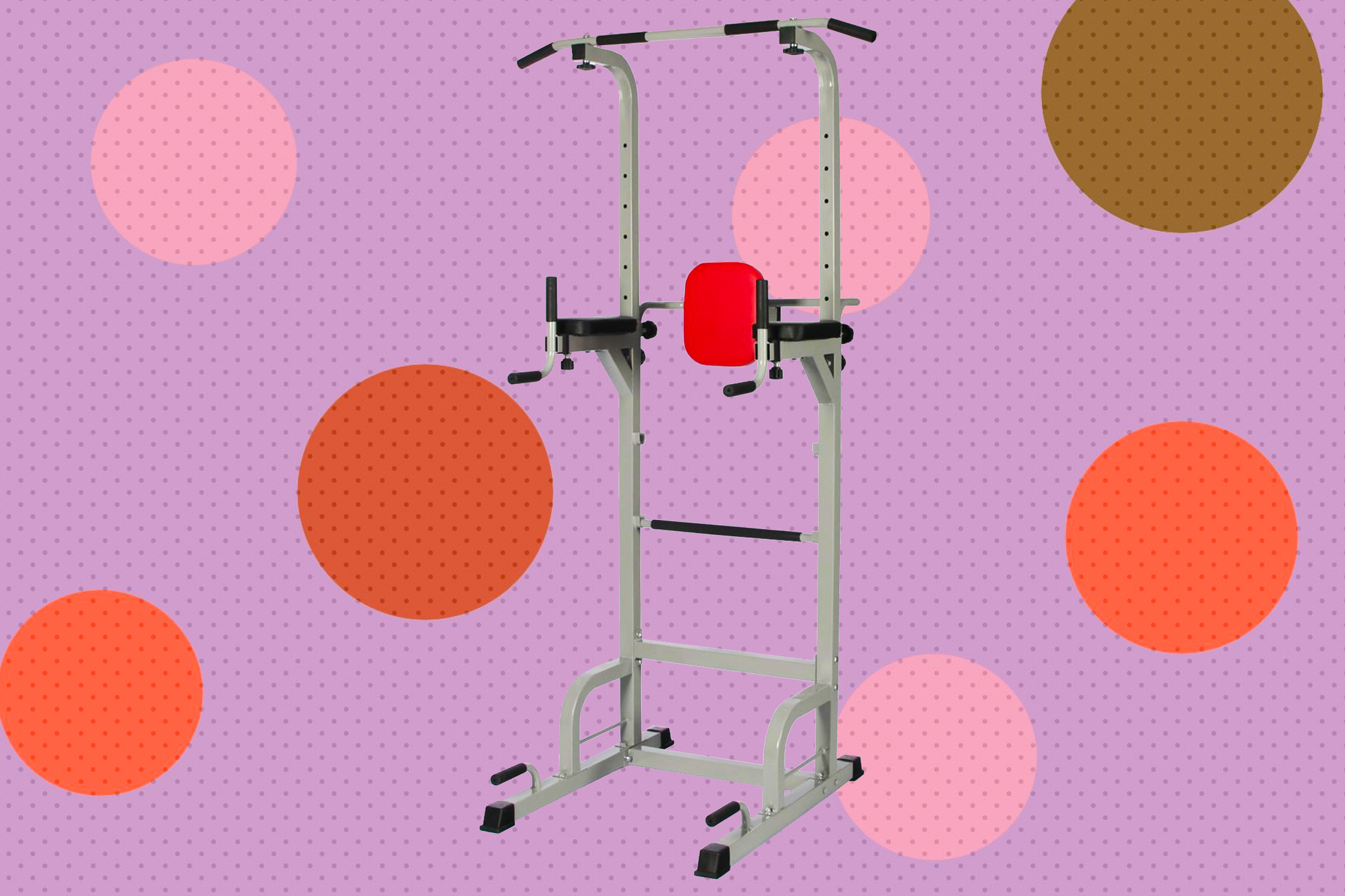 This Power Tower workout station is the only fitness device you need