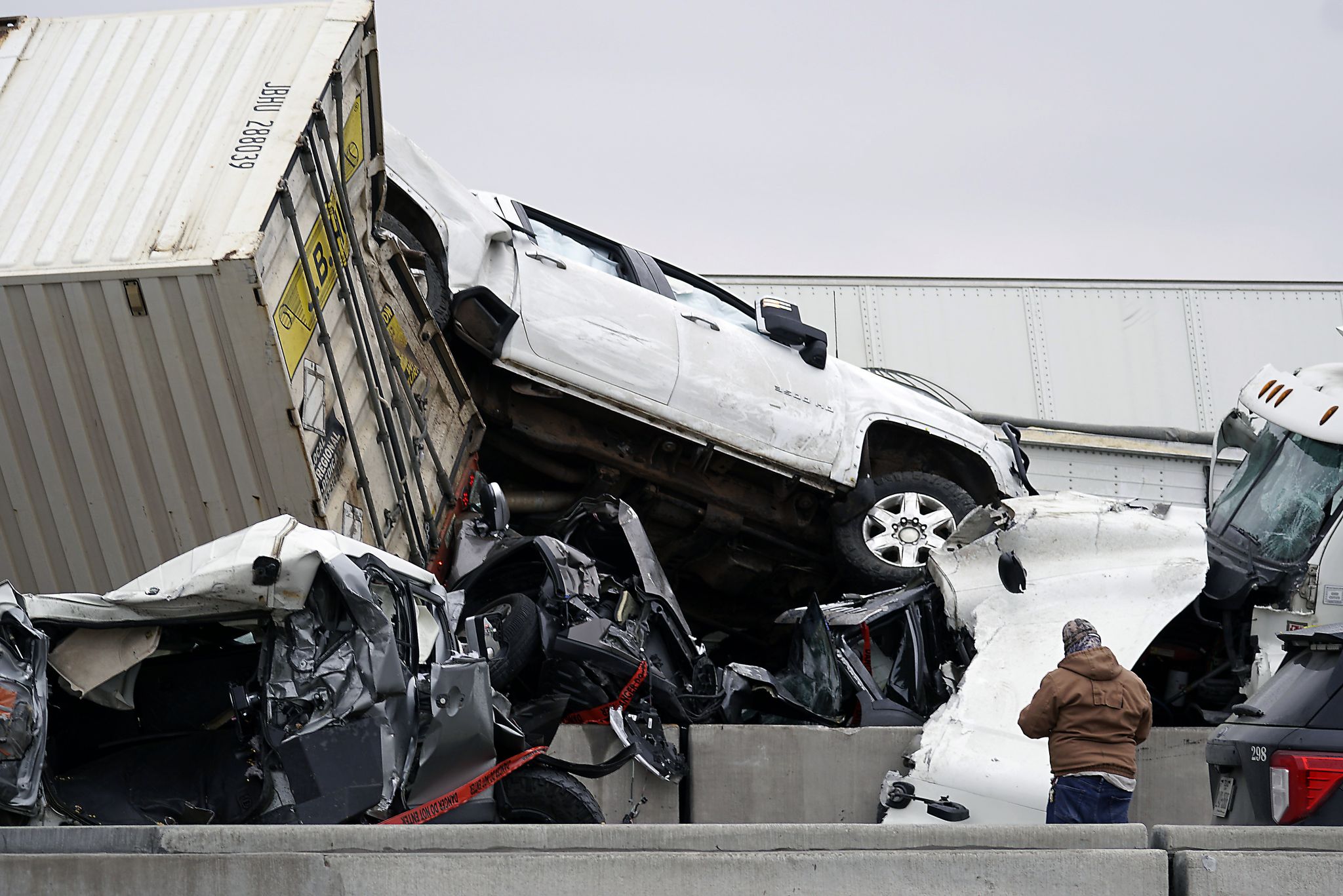 Texas 18-wheeler driver says to give them space on roads