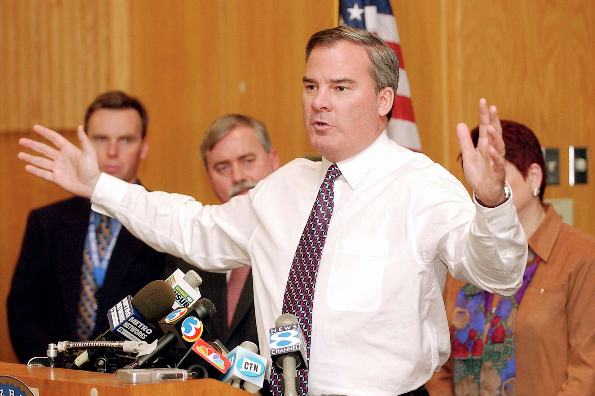 What's behind President Trump's pardon of John Rowland?