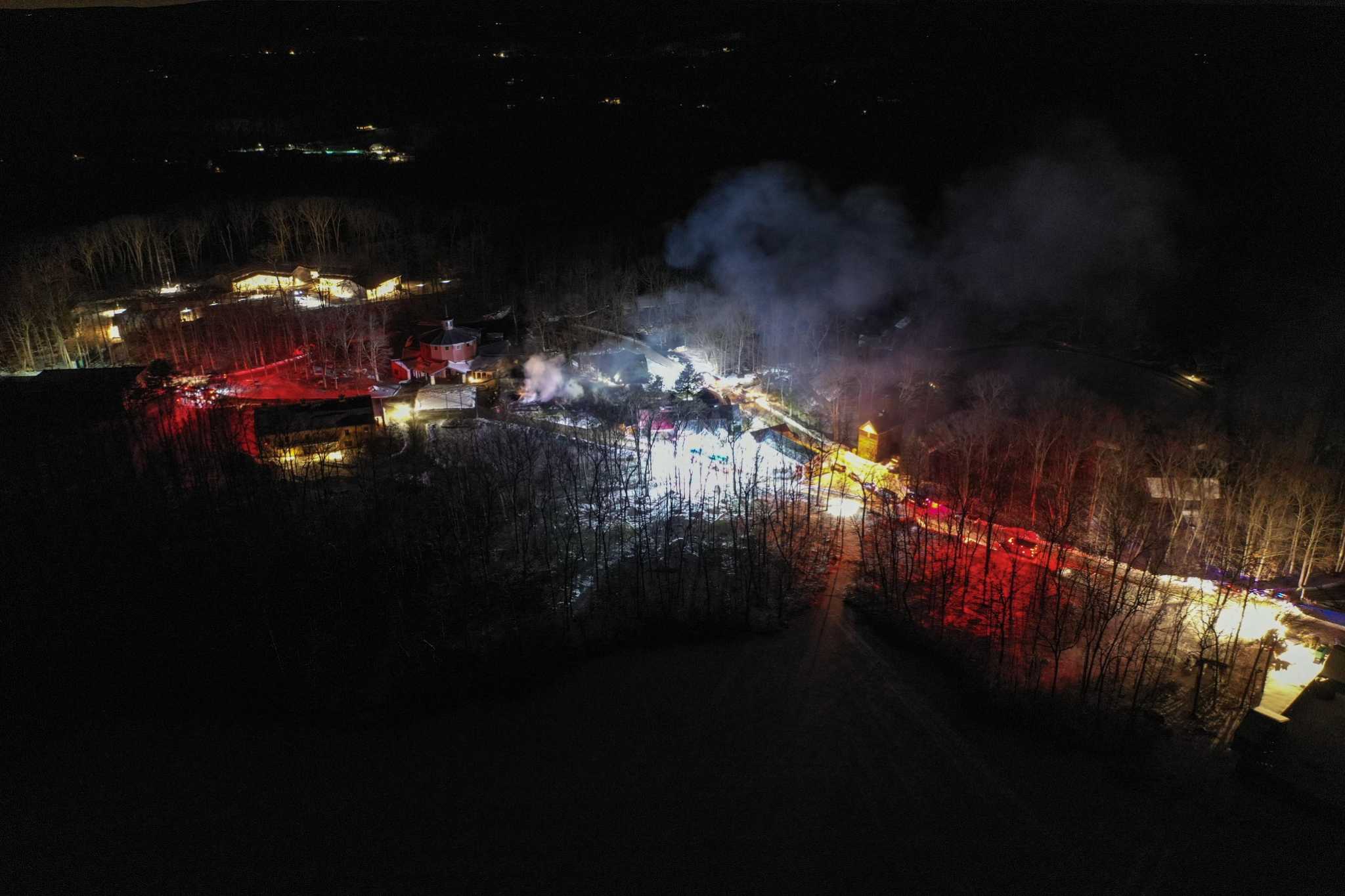 Spokesman: Fire destroys multiple buildings at Hole in the Wall Gang Camp