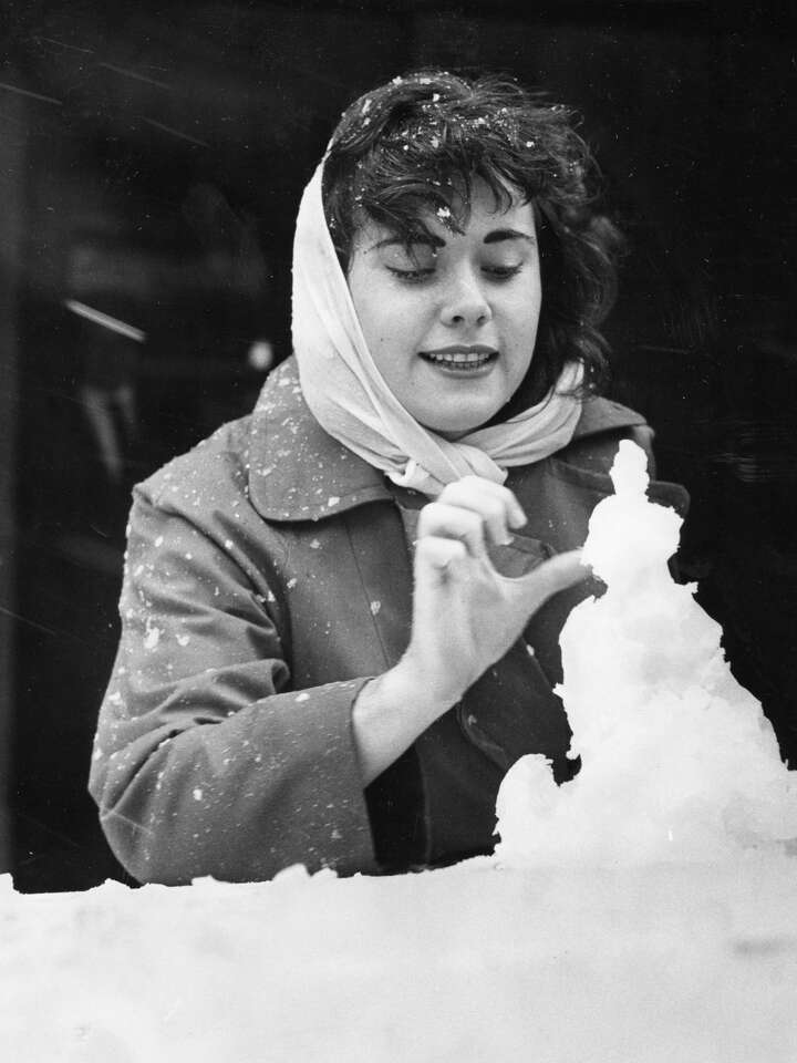 Old photos show Houston snow in 1895, 1958, 1960