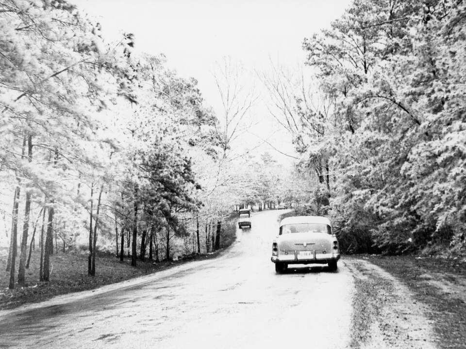 Old photos show Houston snow in 1895, 1958, 1960