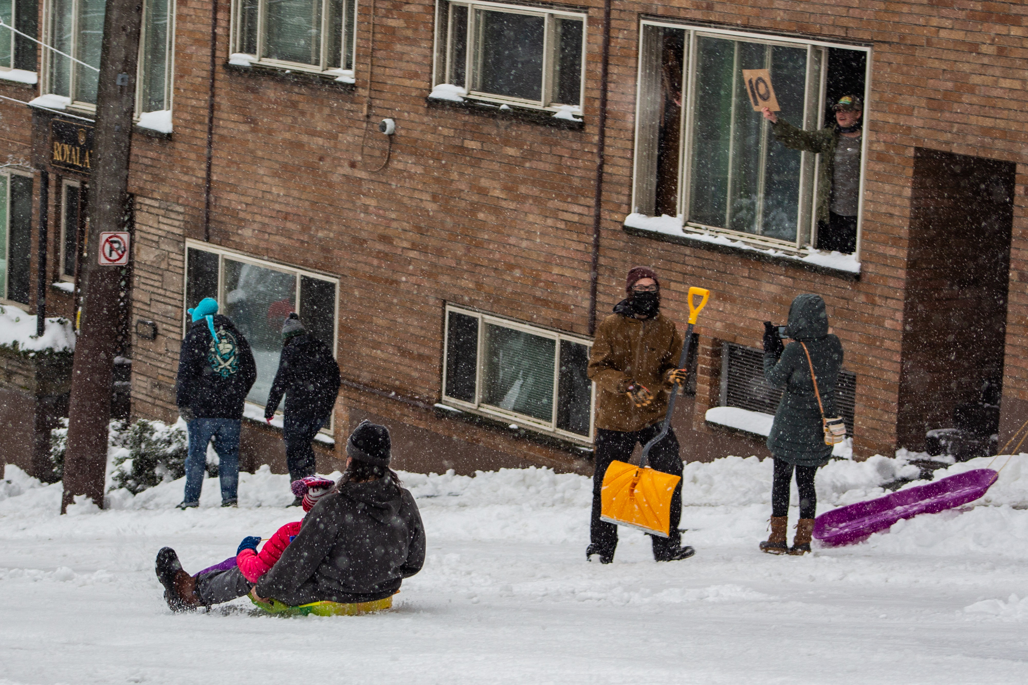 Photos from the aftermath of Seattle's 12th snowiest day