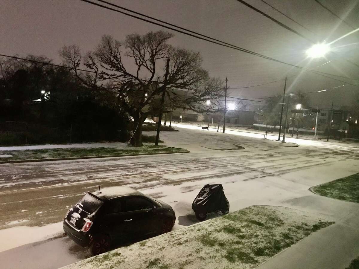 Reader photos: Historic winter storm dumps snow, ice across Houston area