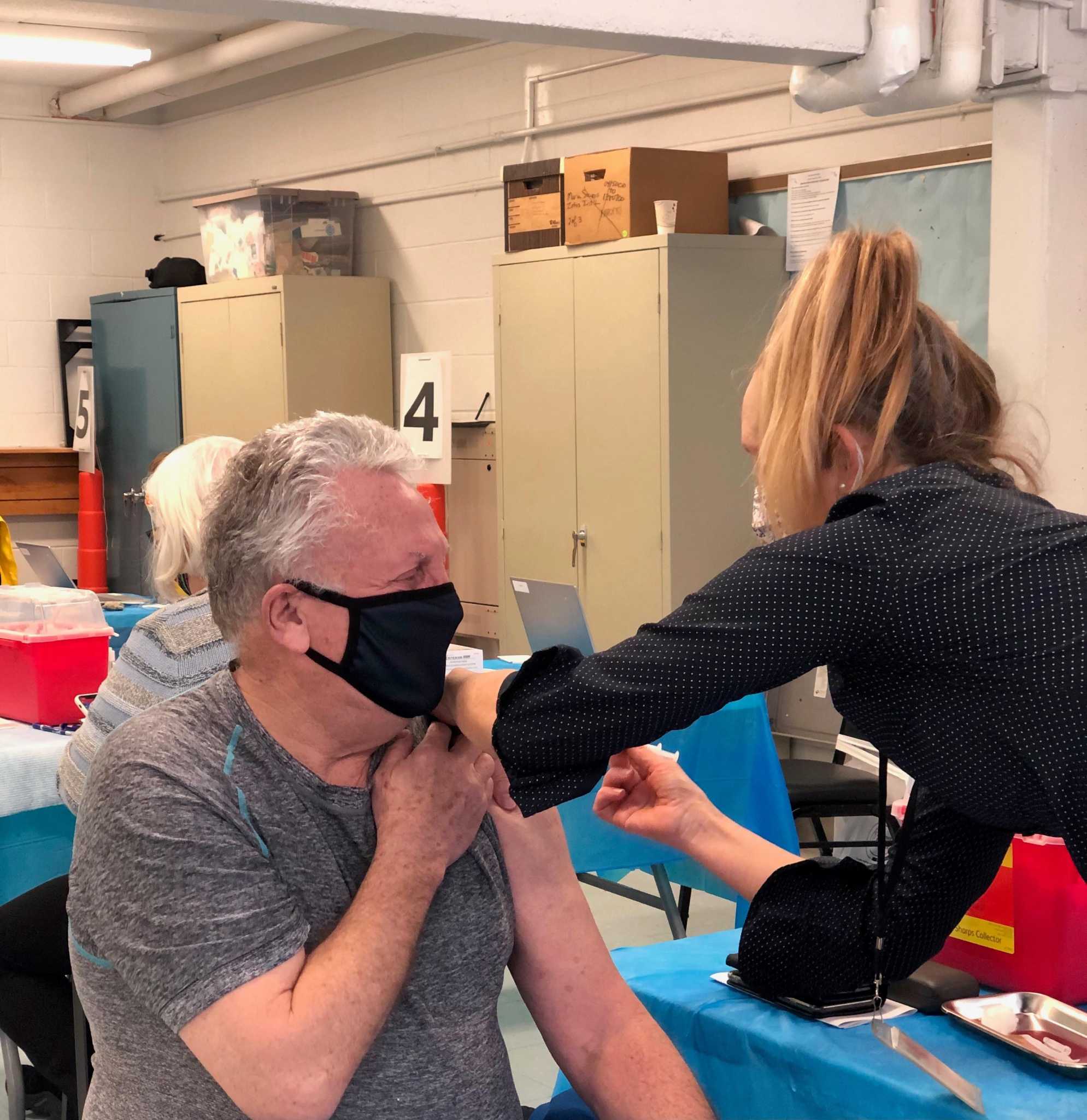 ‘A pleasant experience’: Norwalk mayor gets first COVID-19 vaccine dose