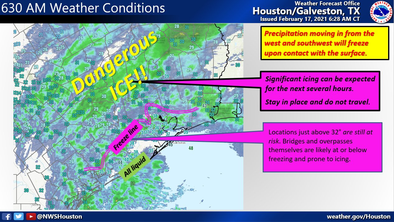 Freeze warning issued; days of cold ahead for Houston before weekend ...
