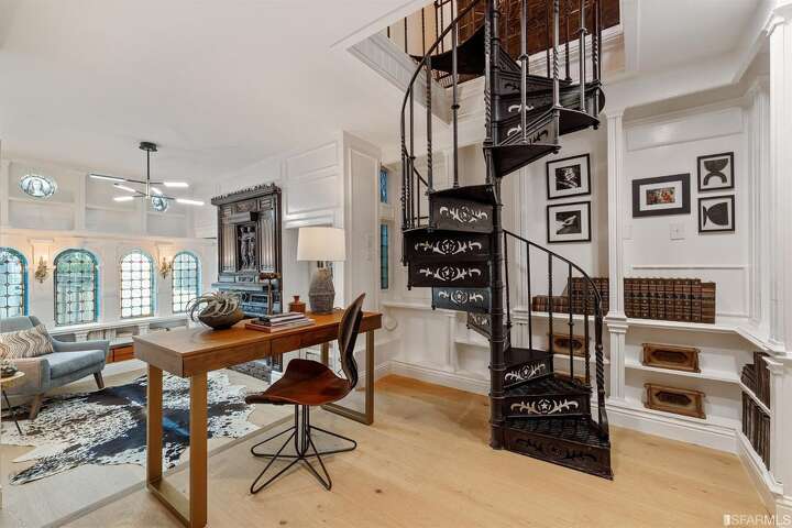 Corona Heights castle with street-to-street lot asks $1.85 million