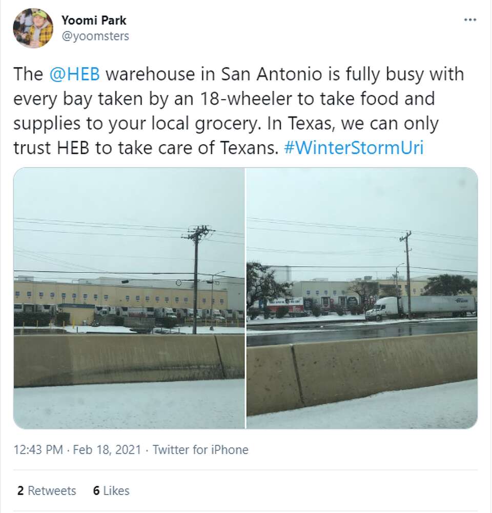 Texans really love H-E-B's winter storm response