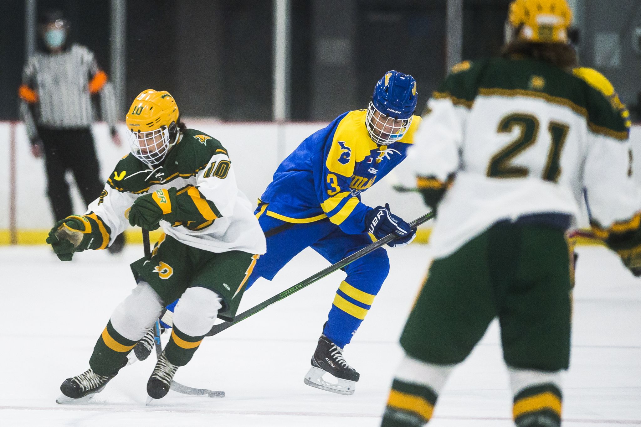 Midland High School vs. H. H. Dow High School hockey - Feb. 19, 2021