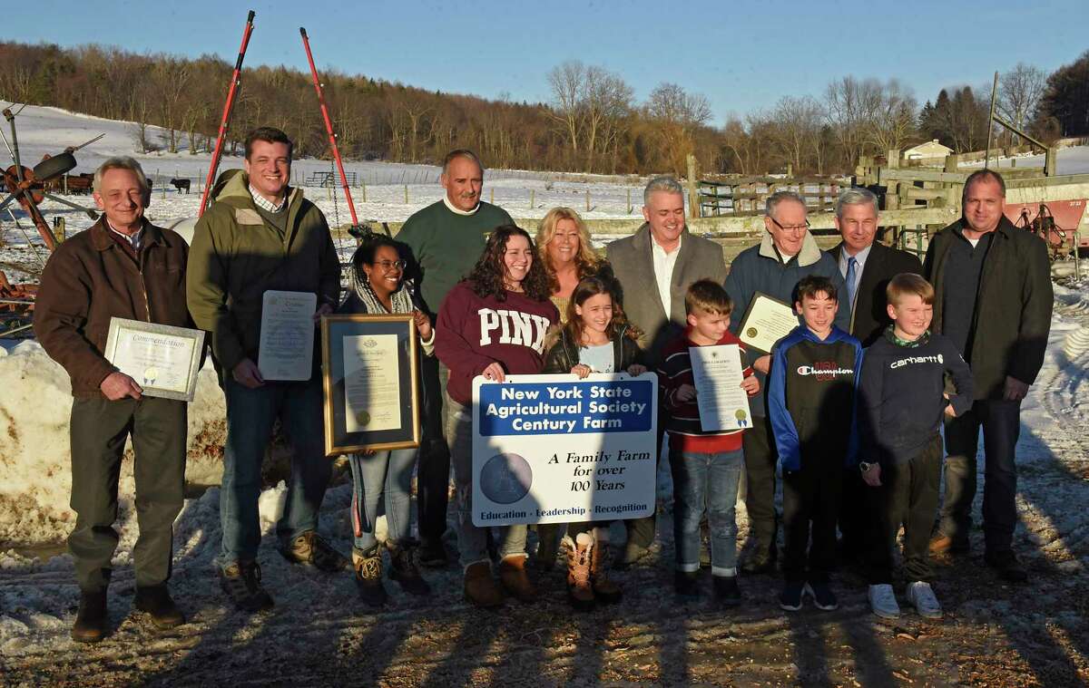 Fogarty family celebrates Centennial Farm Award