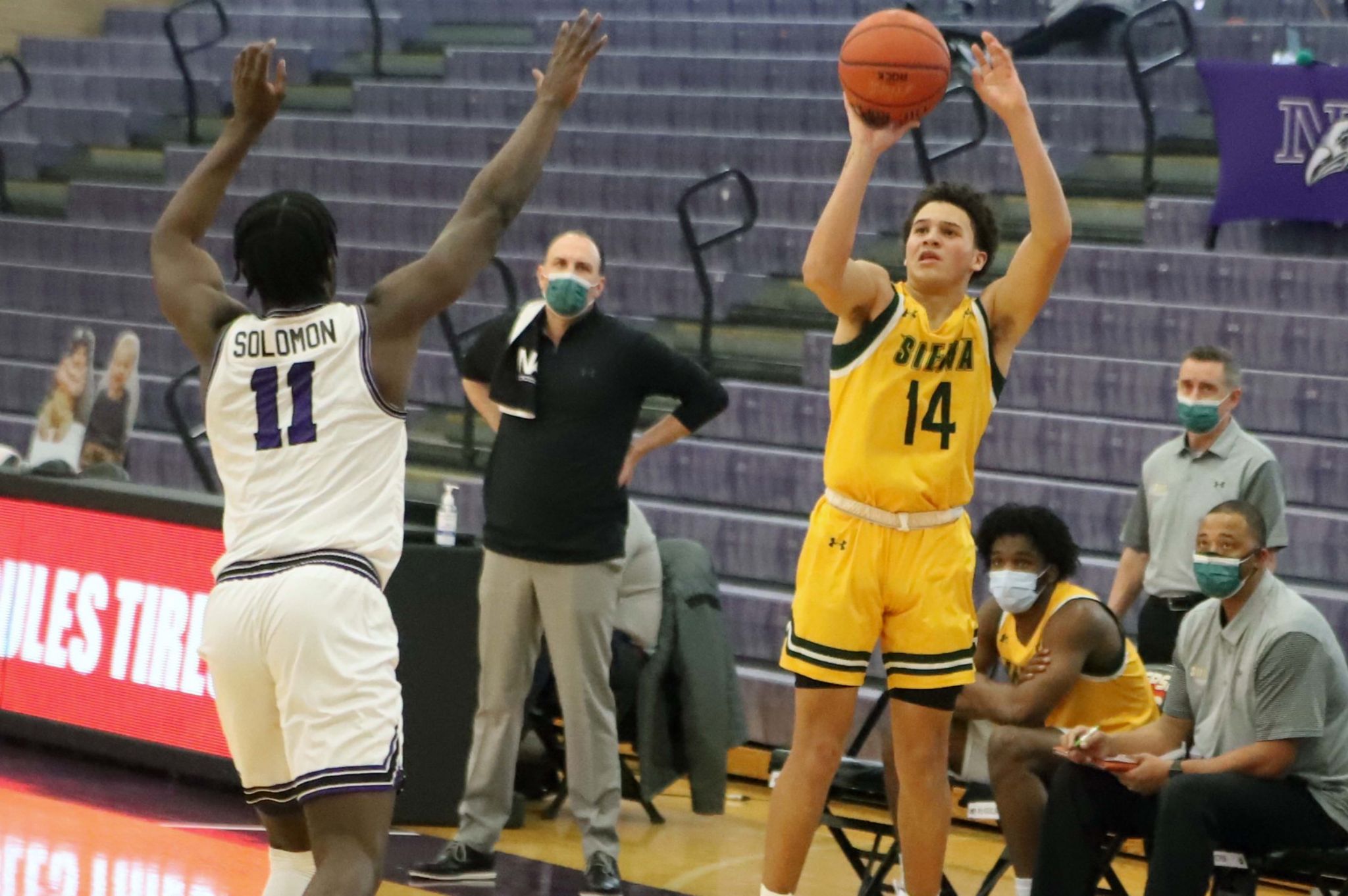 Former Siena guard Jordan King transferring to East Tennessee State