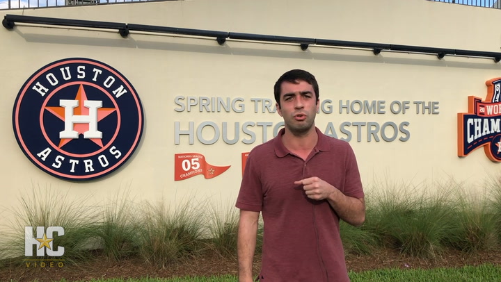 Video: Day 2 at Astros spring training, what to look ahead to