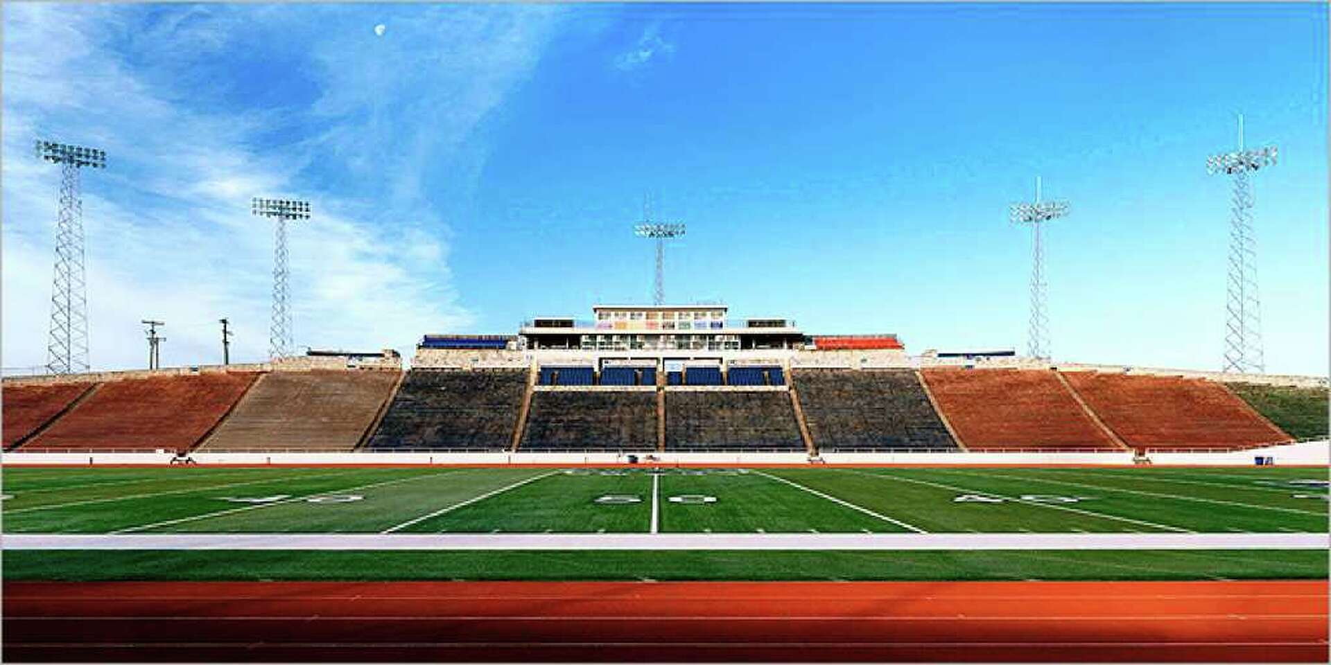Coffee-table book pays tribute to Texas high school football stadiums