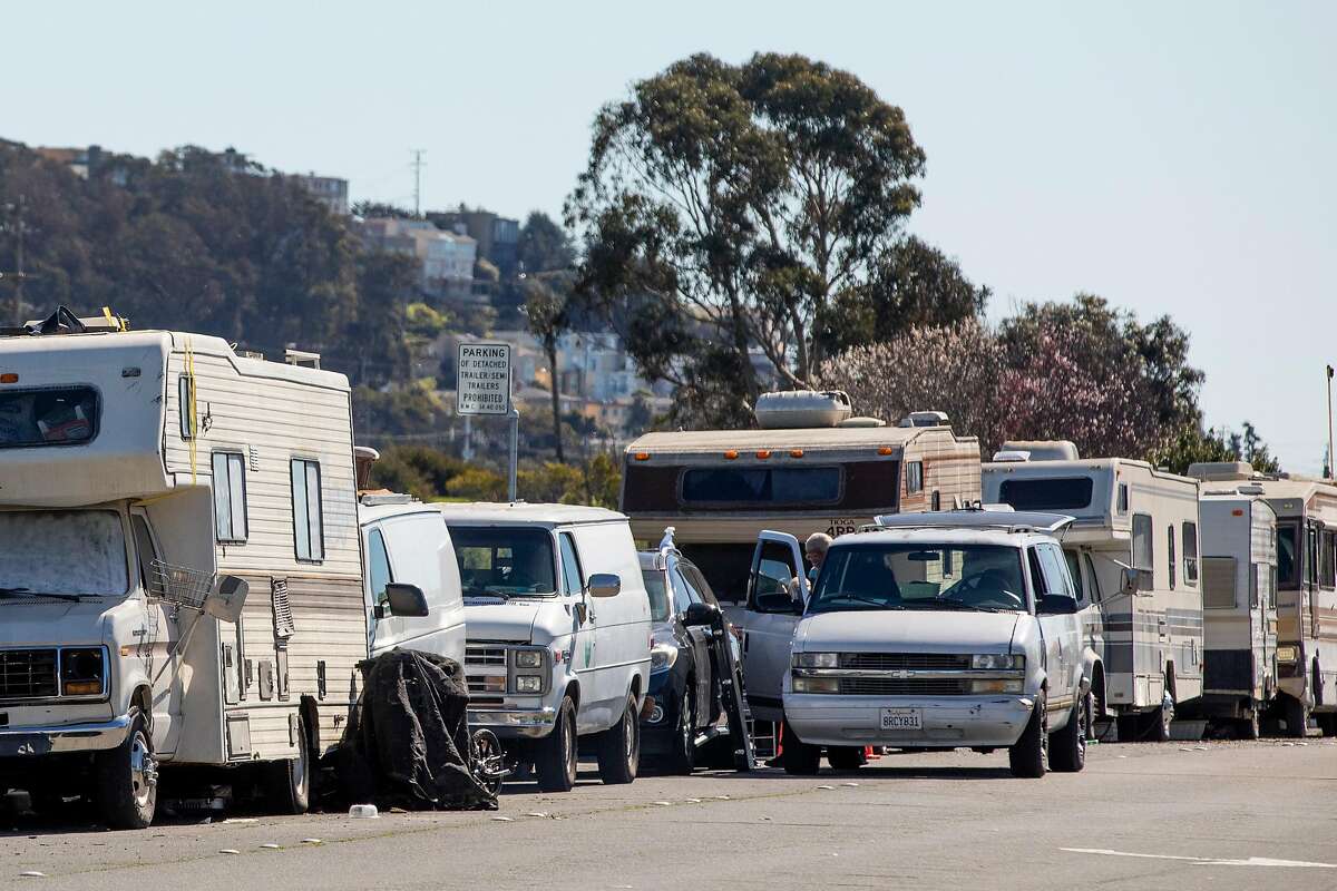 East Bay city backs off plan to open big homeless RV parking program ...