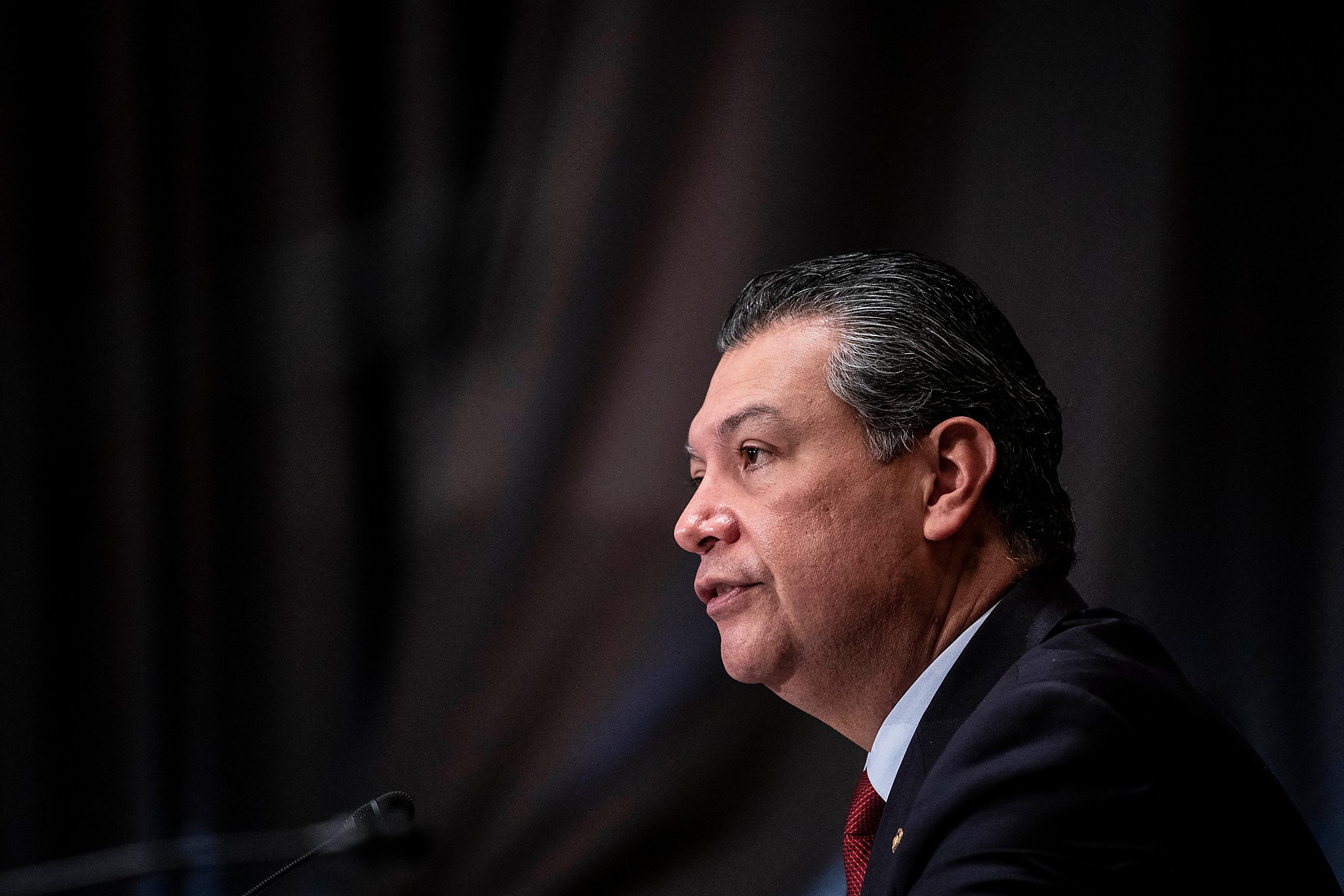 Sen. Alex Padilla’s first bill would offer citizenship to essential workers