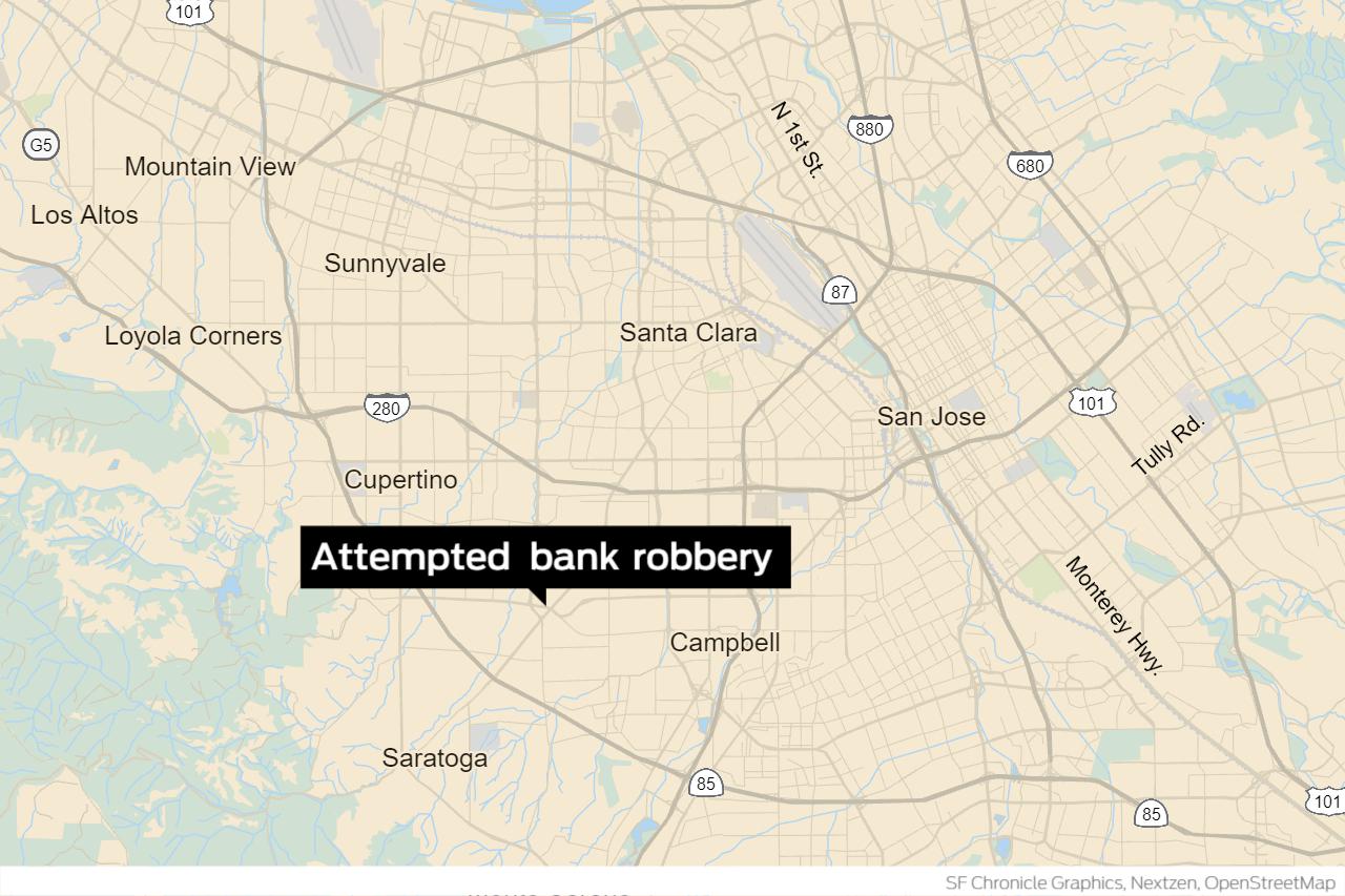 Arrest made in attempted San Jose bank robbery