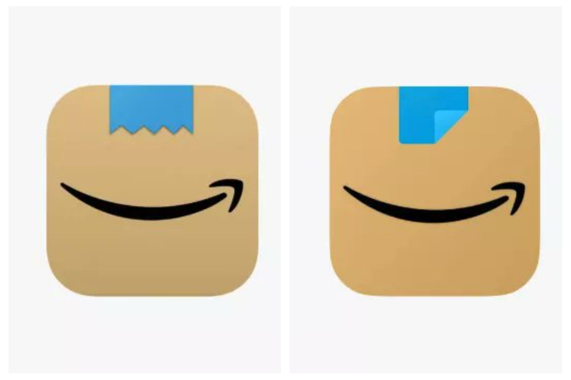 Amazon changed its logo twice in the last month, because of Hitler?