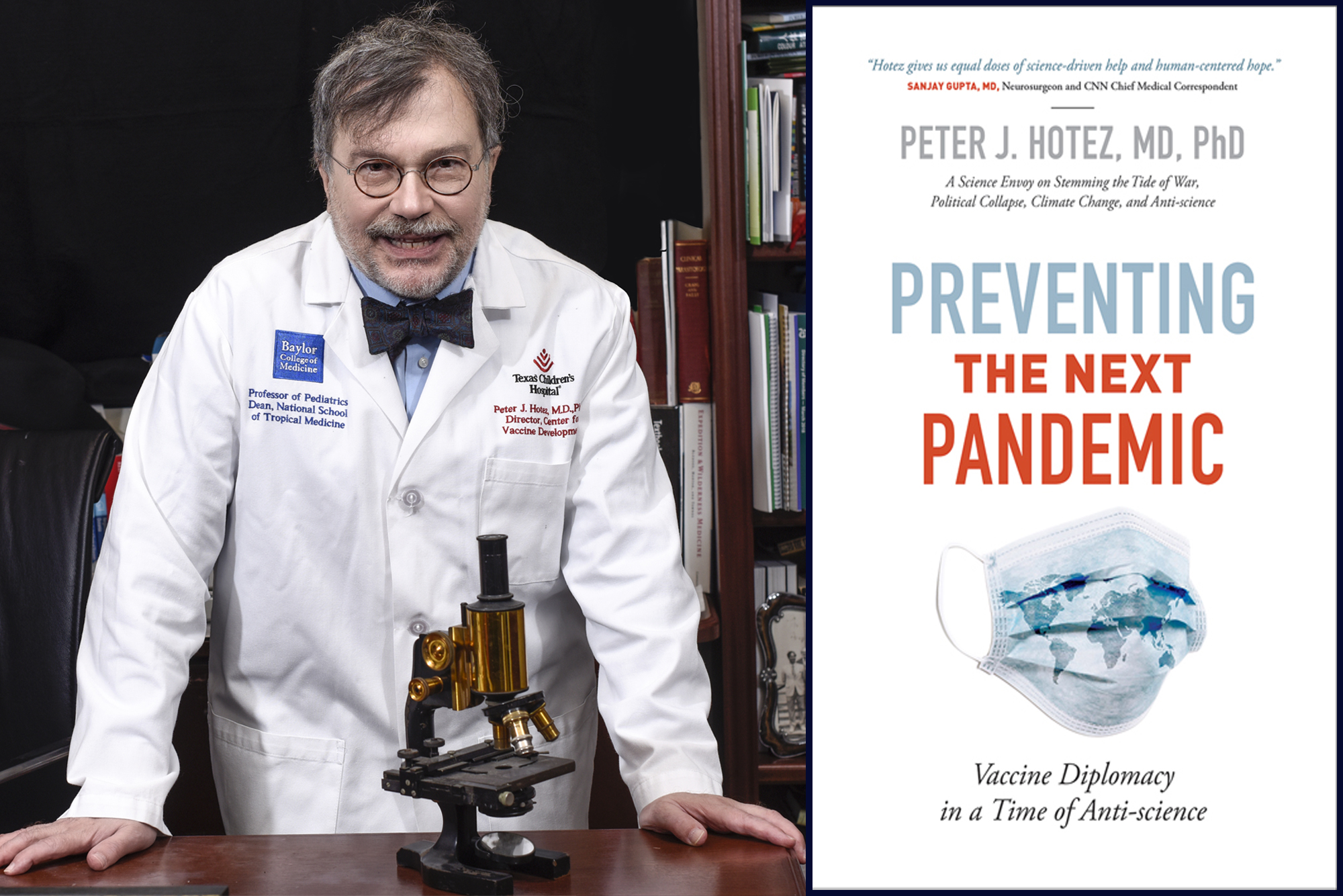 WATCH LIVE: Dr. Peter Hotez on preventing the next pandemic