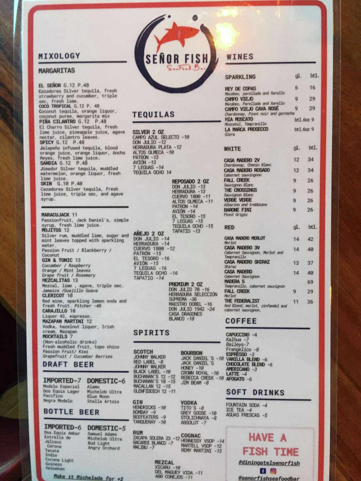 Señor Fish Seafood Bar now open on Broadway near Pearl in former Tacos ...