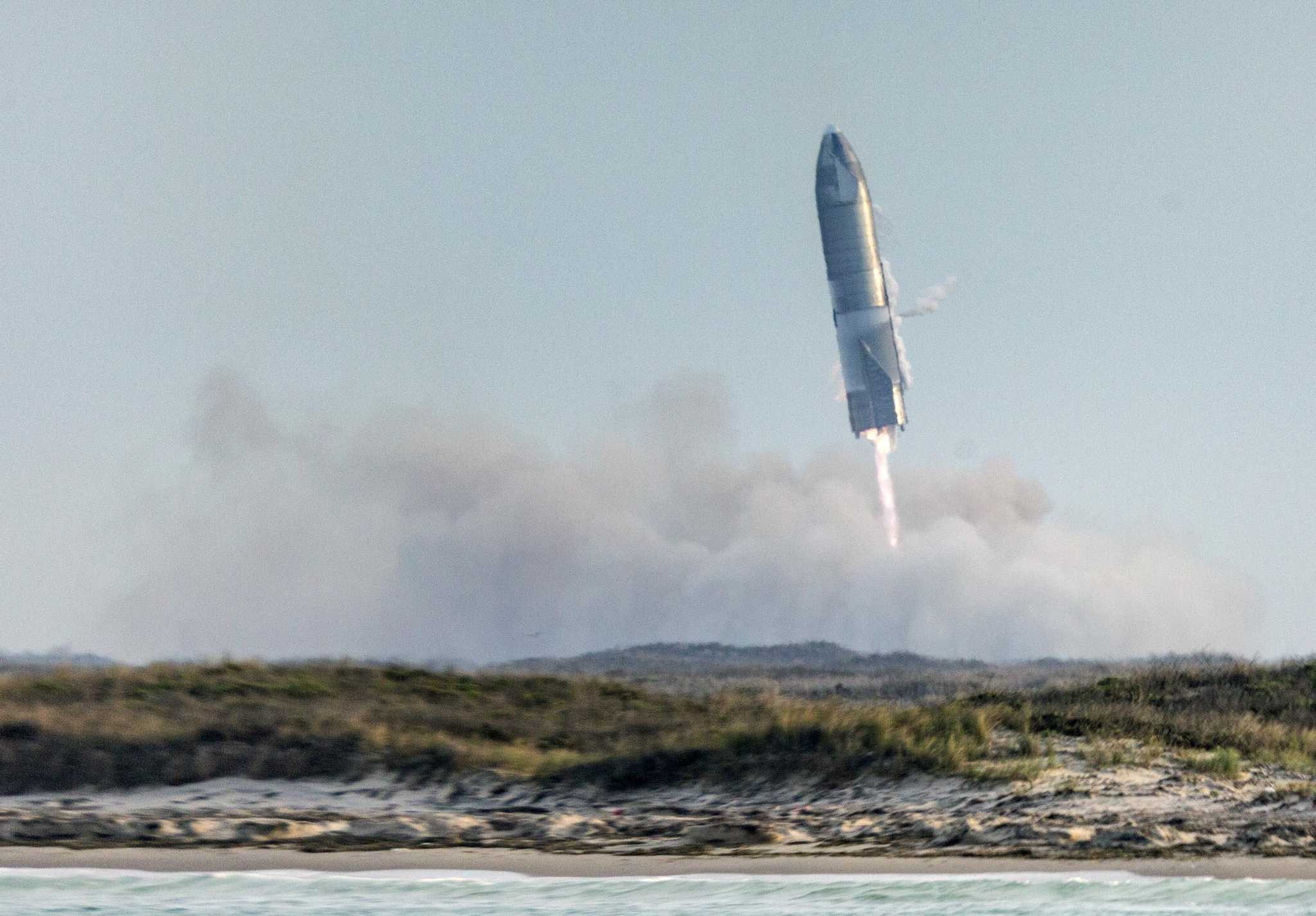 Starship SN10 sticks its landing in South Texas - for a bit anyway