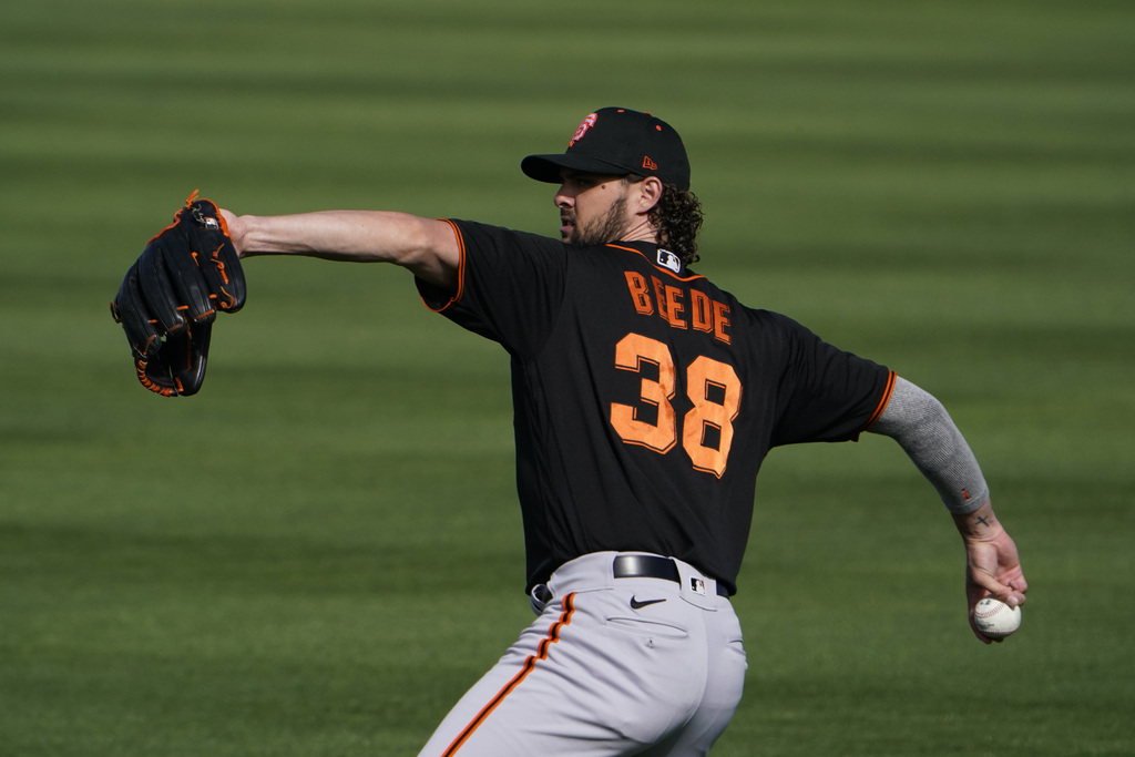 Giants starter Tyler Beede on the comeback trail from Tommy John ...