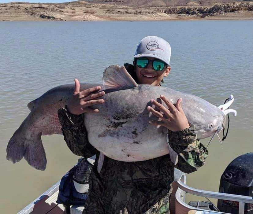 WHOA! 13-year-old catches 55-pound blue catfish